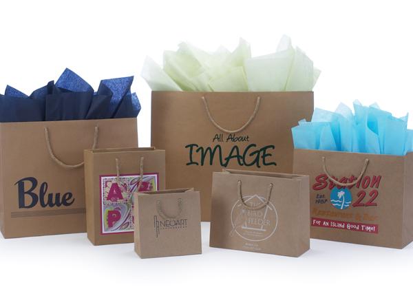Kraft European Shopping Bags - Packaging Specialties